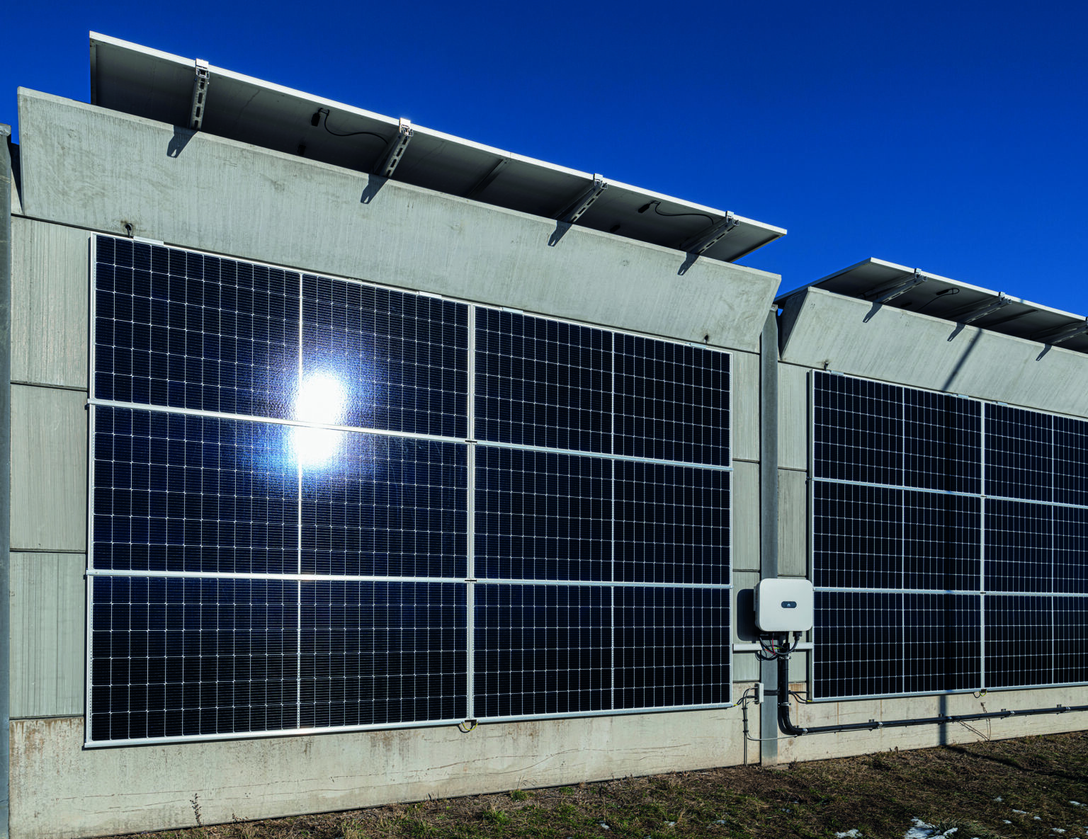 NOISE BARRIERS AS A SOLAR POWER PLANT | Kirchdorfer